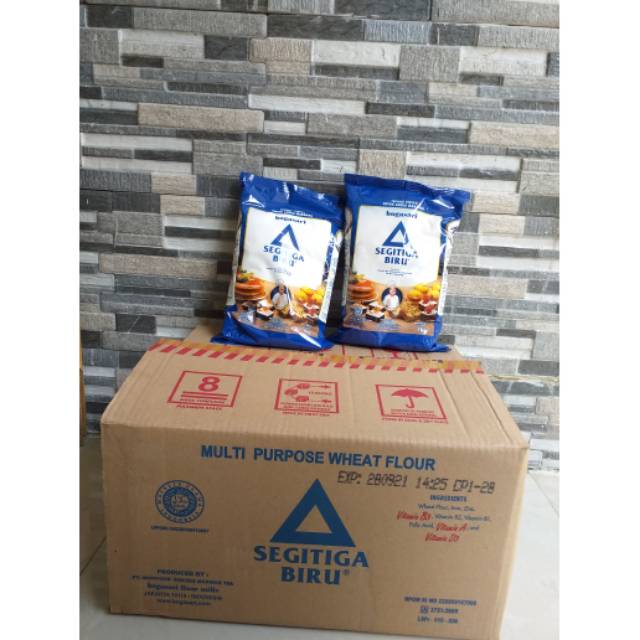 Blue Triangle Wheat Flour 1 Box | Shopee Malaysia