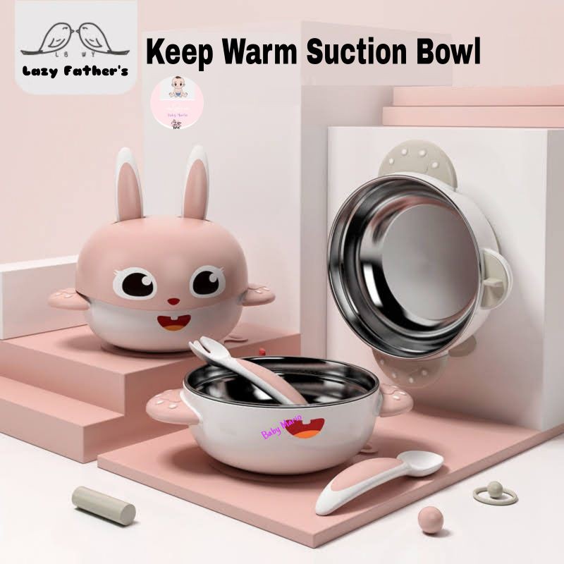 Baby Better Baby suction bowl / Keep warm bowl / Feeding Set (300ml ...