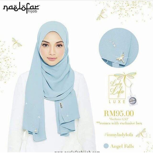 🔥 Naelofar Hijab : Lofa Luxe (Shawl) | Shopee Malaysia