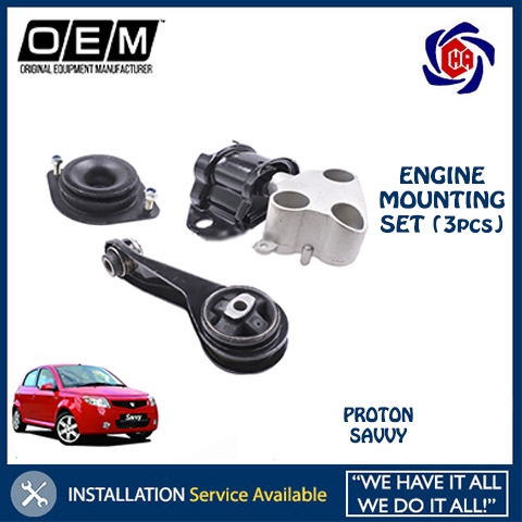 Proton Savvy Engine Mounting Set (3pcs) | Shopee Malaysia