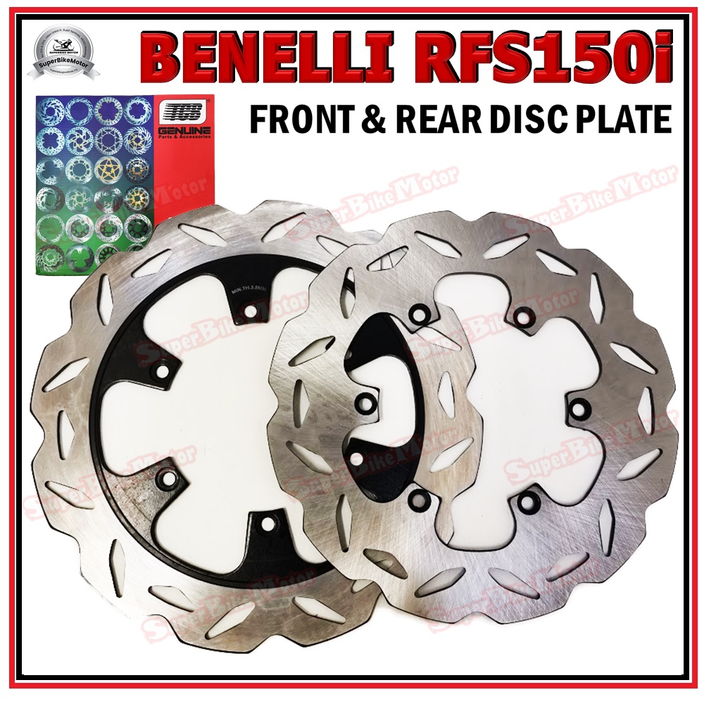 BENELLI RFS150i - FRONT Disc Plate / REAR Disc Plate / Piring Disk ...