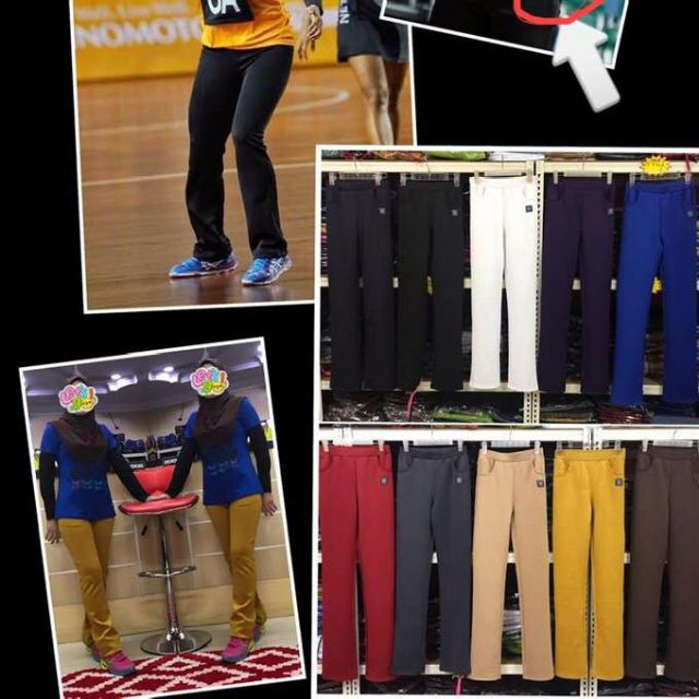 🌈🔥SELUAR SPORT TRACKSUIT WANITA🔥🌈 | Shopee Malaysia