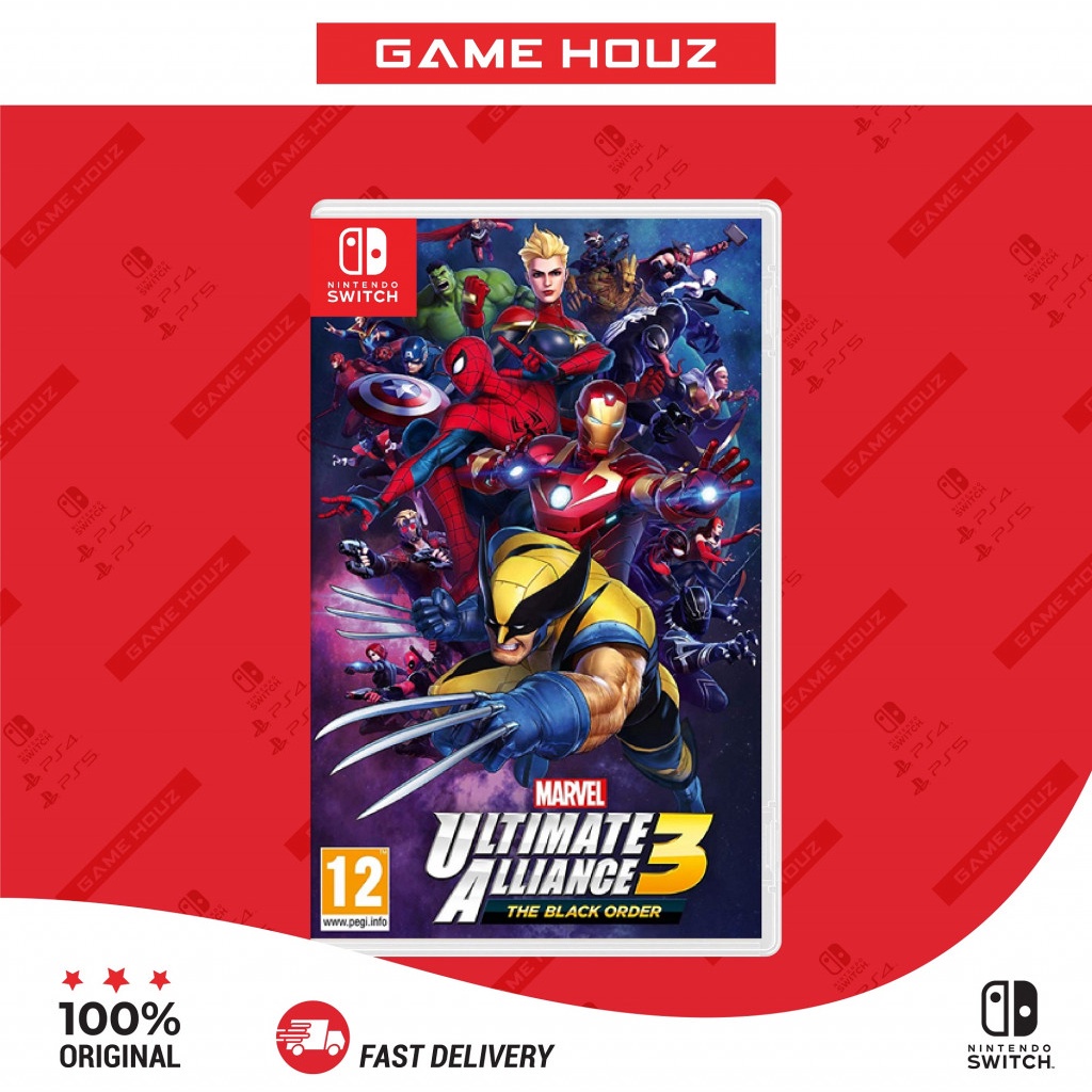 (Nintendo Switch) Marvel Ultimate Alliance 3: The Black Order - NEW ...