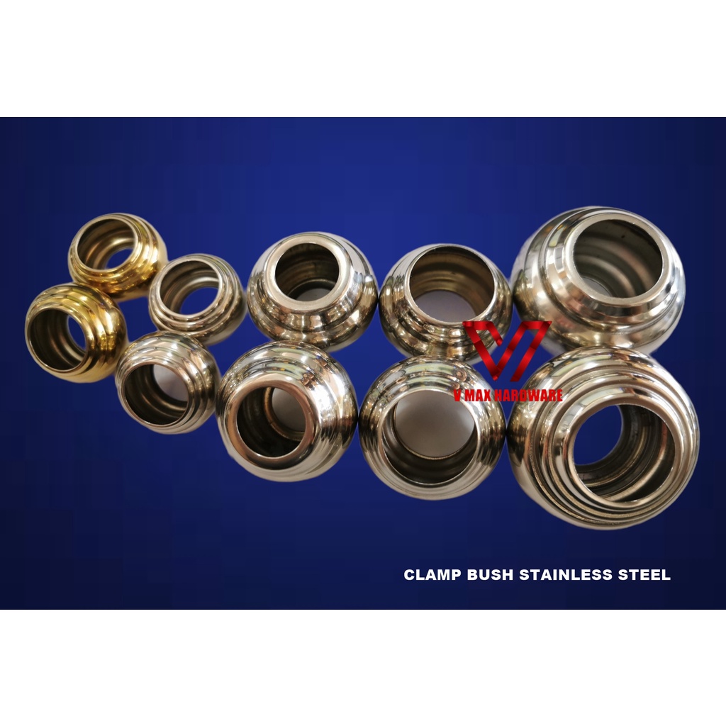CLAMP BUSH STAINLESS STEEL | Shopee Malaysia