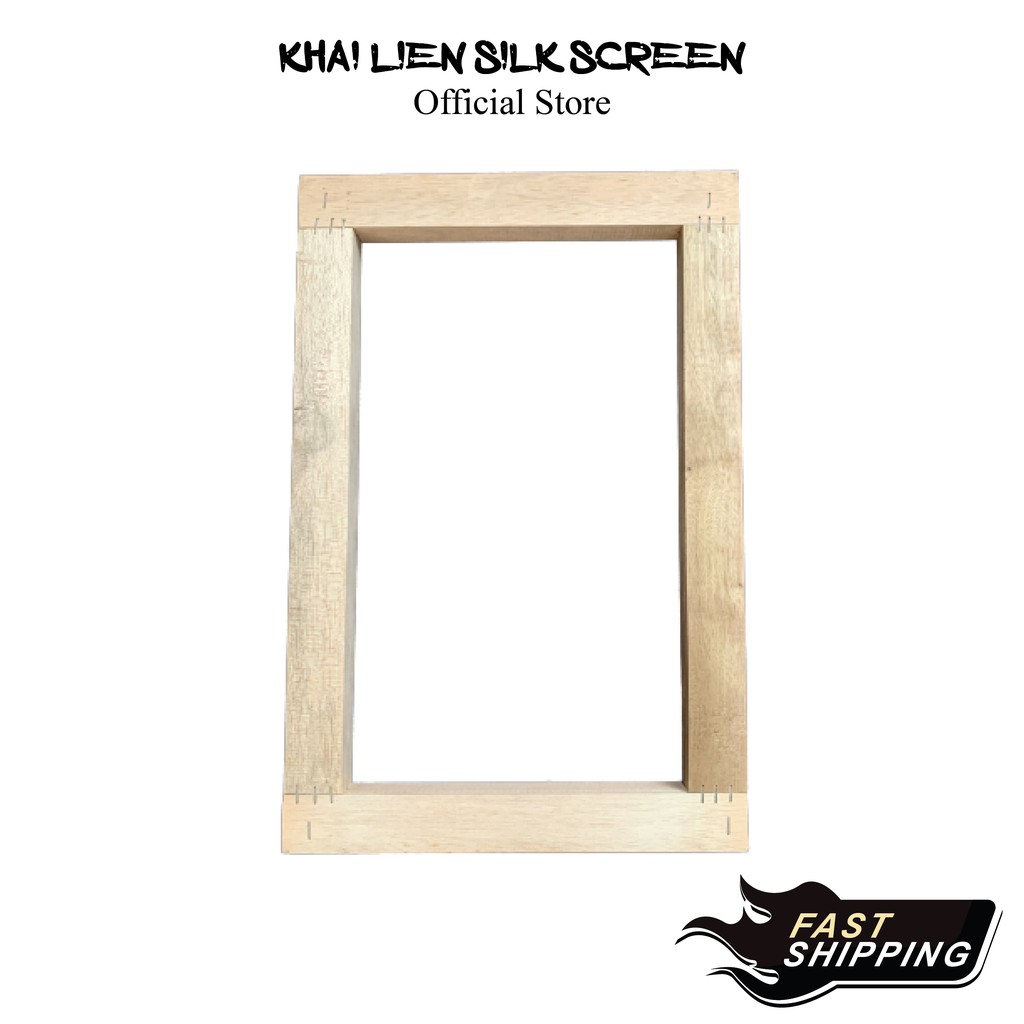 [FAST SHIPPING!] CUSTOM Wooden Frame ONLY Screen Printing Frame Canvas ...
