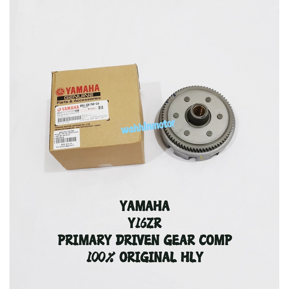 YAMAHA Y16ZR Y16 B5V Y15ZR 2PV PRIMARY DRIVEN GEAR COMP CLUTCH GEAR SET MAGNKUK CLUTCH ORI - 100 ...
