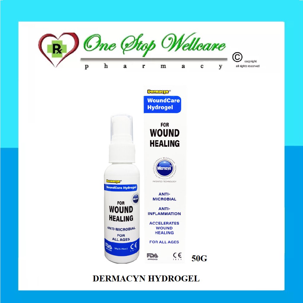 DERMACYN WOUND CARE HYDROGEL 50G (EXP: 08/2025) | Shopee Malaysia