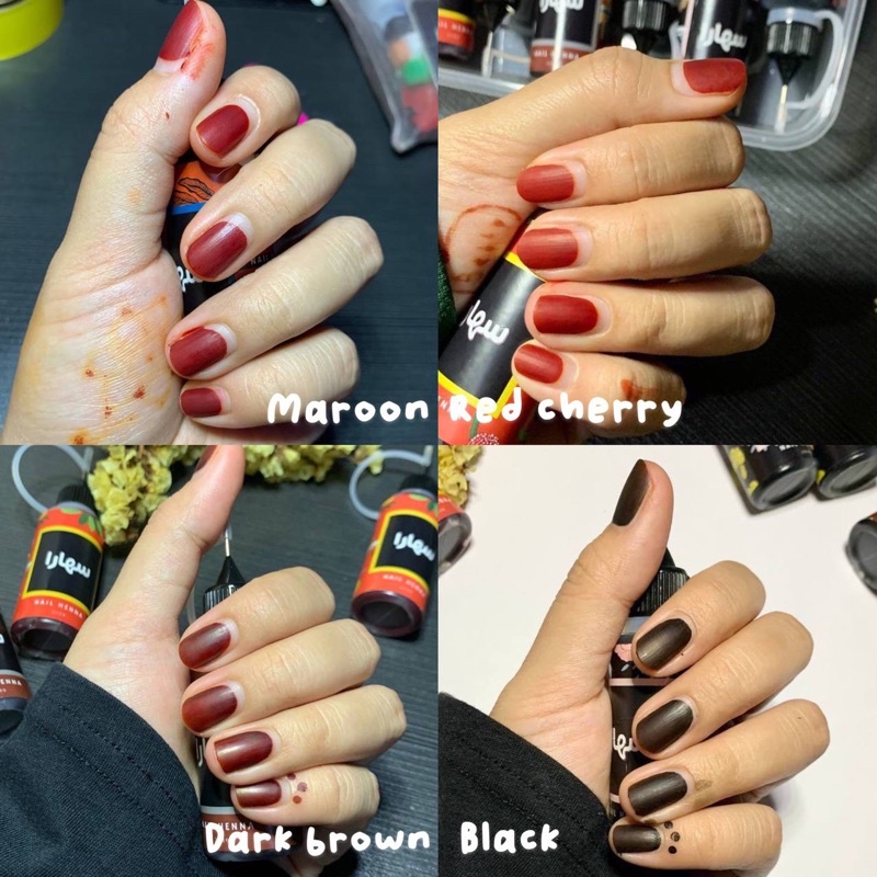 HOTSELLING🔥INAI SAHARA MAROON RED CHERRY DARK BROWN BLACK | Shopee Malaysia