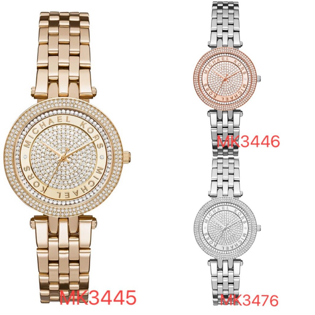 Original Watch Golden For Women's Women MK3445 MK3446 MK3476 | Shopee ...