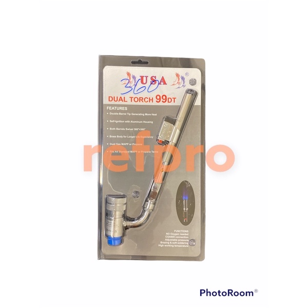 USA Dual Torch 99DT MAPP Gas | Shopee Malaysia