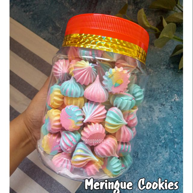 Meringue Cookies Balang M (120pcs) | Shopee Malaysia