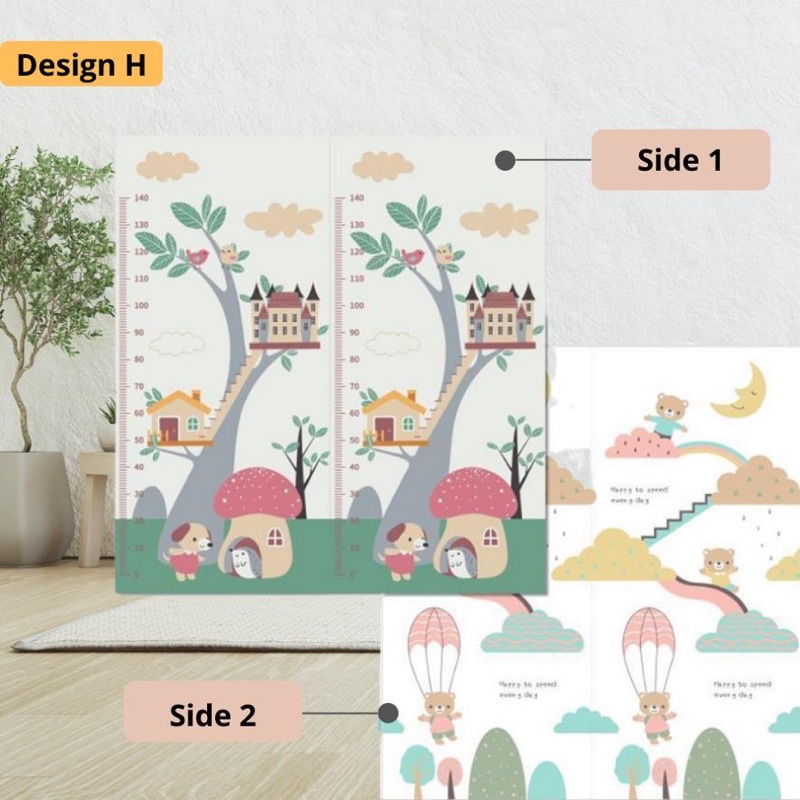 Mamachoo Playmat 2cm Baby Foldable Playing Crawling Floor Mat Thick ...