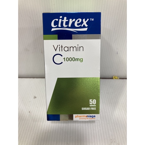 Citrex Vitamin C 1000mg (50 tables) | Shopee Malaysia