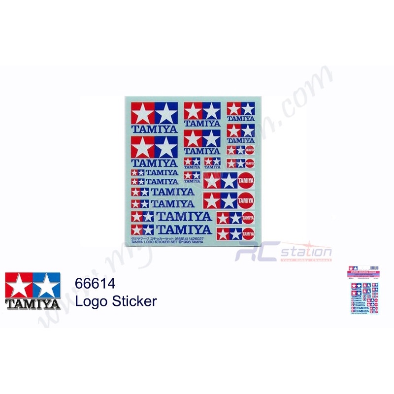 Tamiya Sticker #66614 - Logo Sticker[66614] | Shopee Malaysia