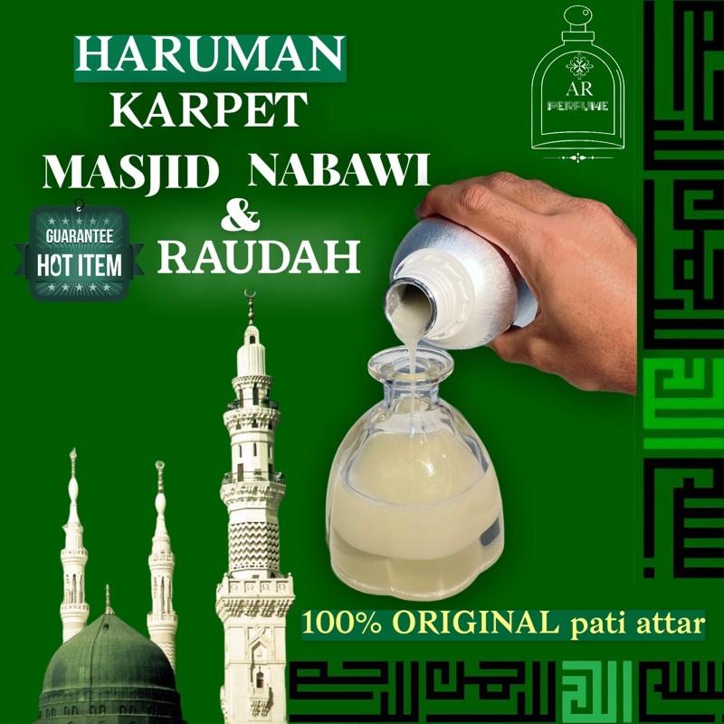 Minyak wangi bauan karpet madinah(Raudhah dan karpet sejadah madinah) 💯 ...