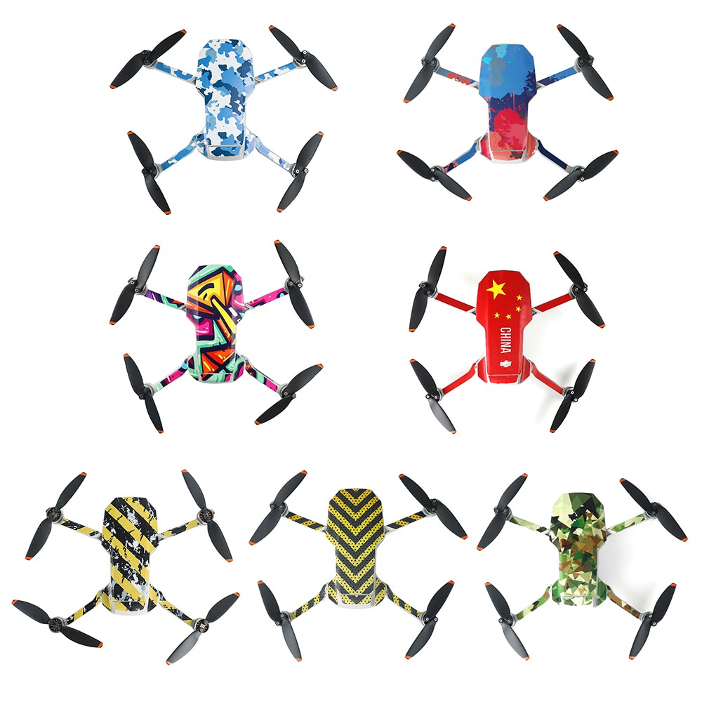 dji Mini 2 Dron Scratch-proof Skin PVC Sticker for DJI Mavic Mini 2 ...