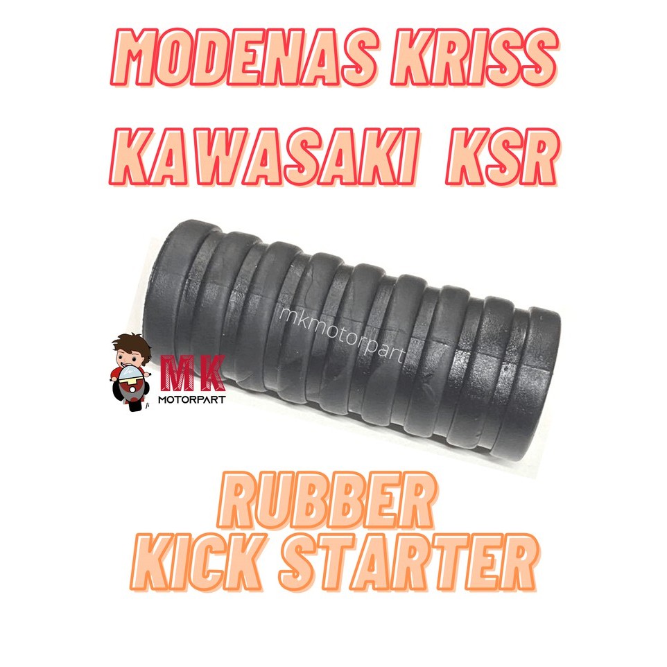 (BIG) GETAH Engko Kick Starter RUBBER For Modenas KRISS / Kawasaki KSR ...