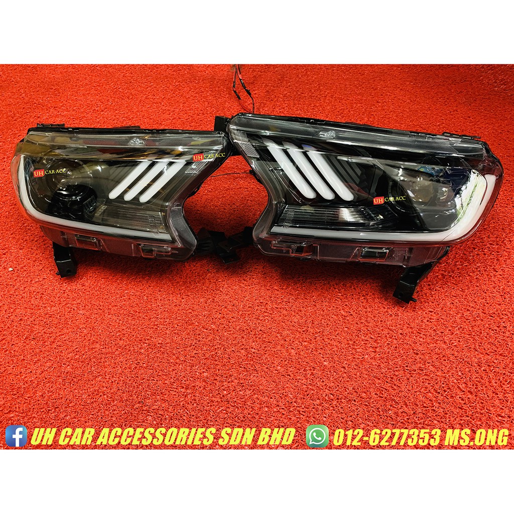 Ford Ranger T7/T8 Wildtrak XLT LED Headlamp Head Light Head Lamp [READY ...