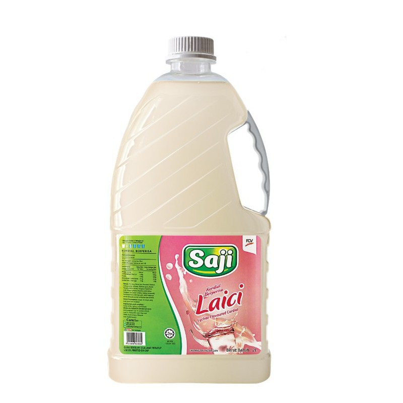 SAJI KORDIAL BERPERISA 2 LITER OREN/SARSI/ROSE/LAICI | Shopee Malaysia
