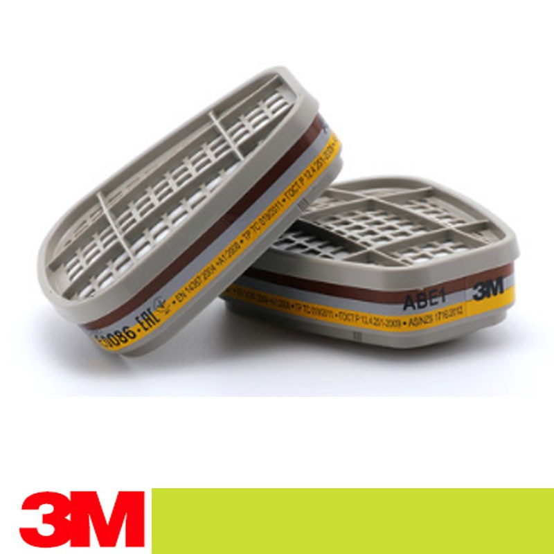 3M 6057 Cartridge Filter Cartridge Organic/inorganic/acid gas cartridge ...