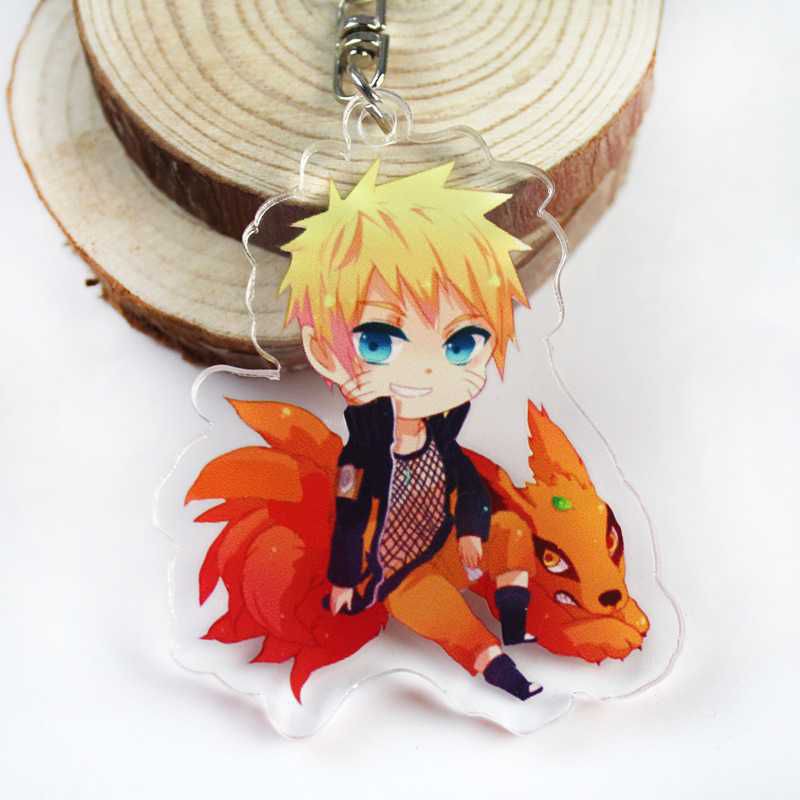 ANIME ACRYLIC KEYCHAINS uzumaki naruto minato uchiha madara sasuke ...