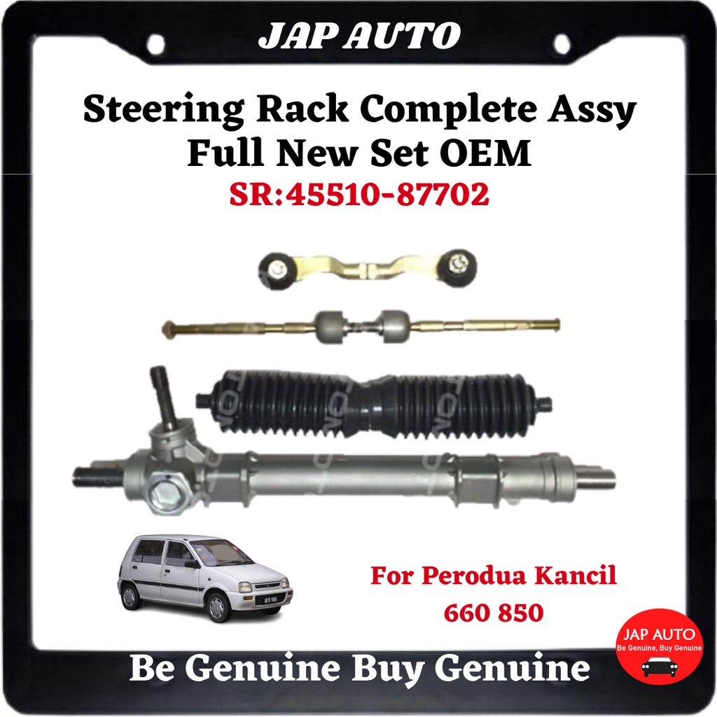 Steering Rack Complete Assy Full New Set OEM - Perodua Kancil 660 850 ...