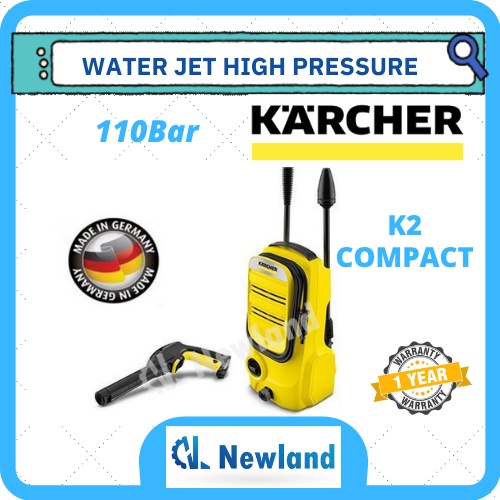 Karcher Water Jet High Pressure Cleaner K2 Compact (110Bar) | Shopee ...