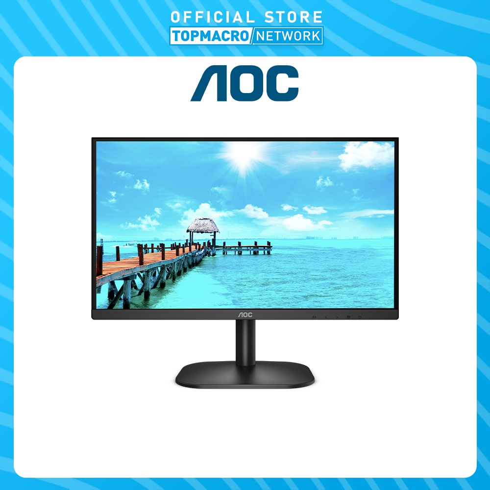 AOC 24B2XH MONITOR (23.8", 1920x1080@75Hz, IPS PANEL) | Shopee Malaysia