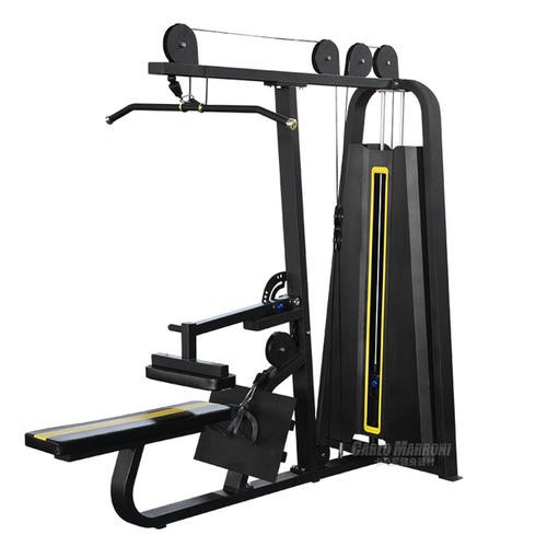 2in1 High Lat Pulldown Low Row Machine Gym Equipment Seated Rowing ...