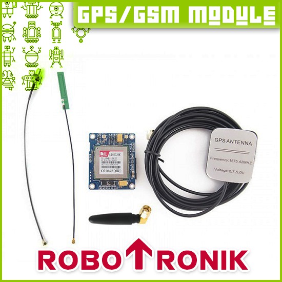 SIM5320E Quad-Band GSM & GPS - 3G Module w/ Antenna SIM 5320 5320E ...
