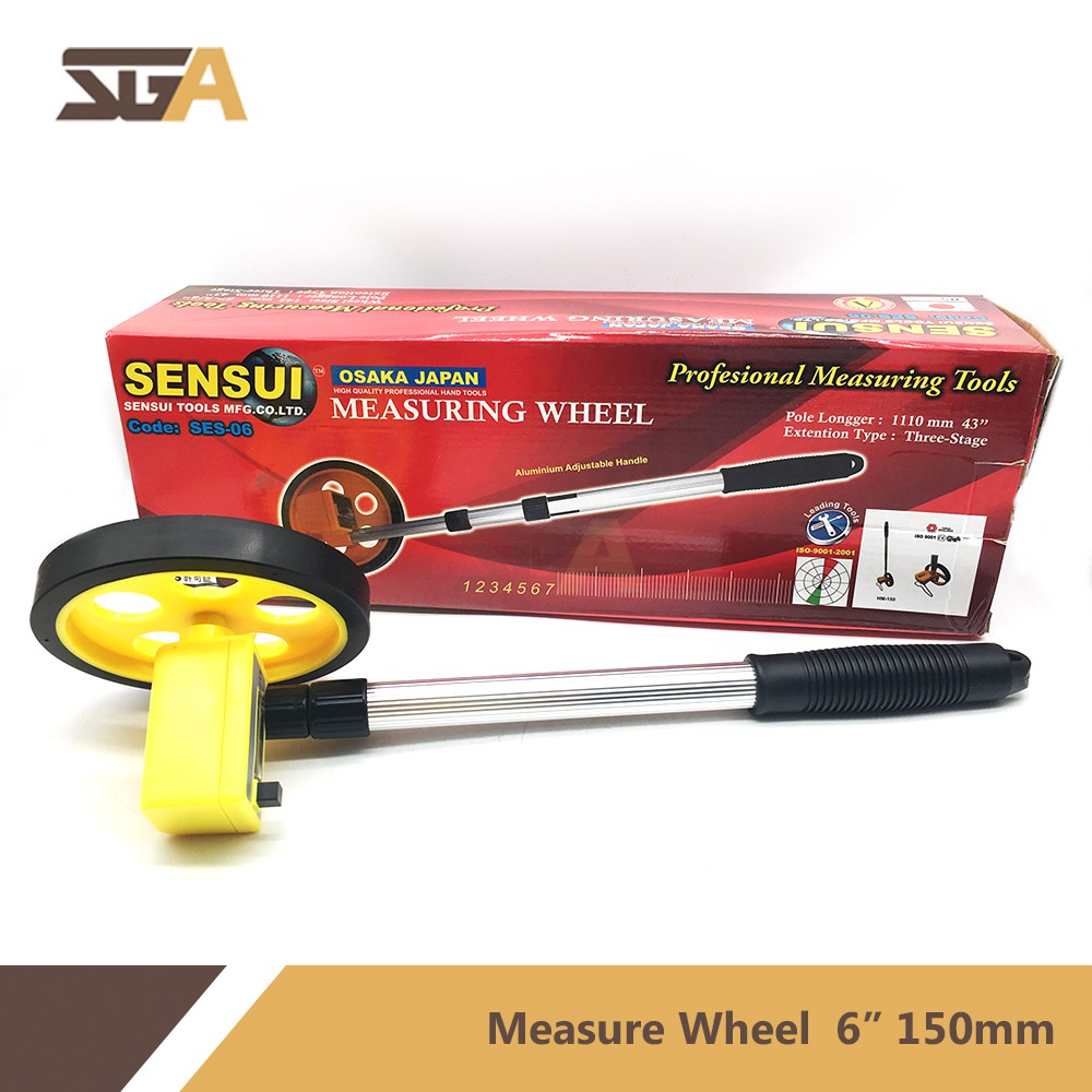 Adjustable Distance Measuring Wheel 6" Roller Counter | Shopee Malaysia