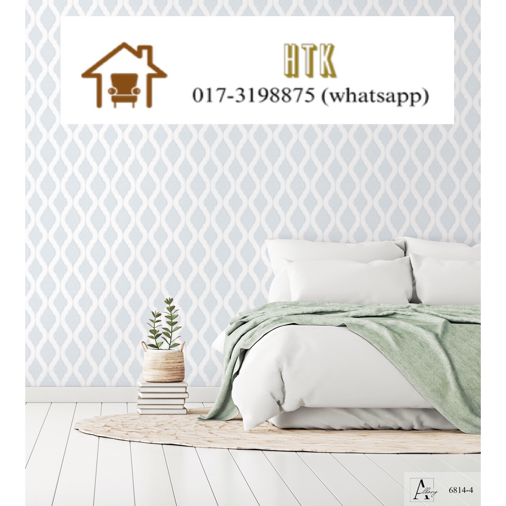 Saujana Utama Wallpaper HTK 017-319 8875 WhatApps Kertas Dinding ...