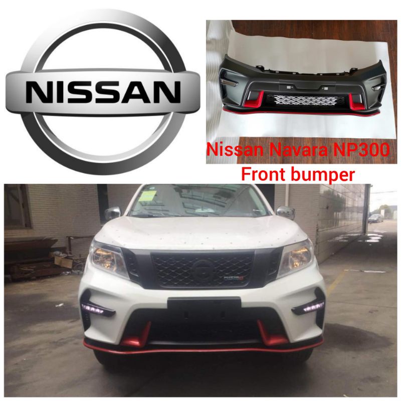 Nissan Navara NP300 front bumper new facelift design | Shopee Malaysia