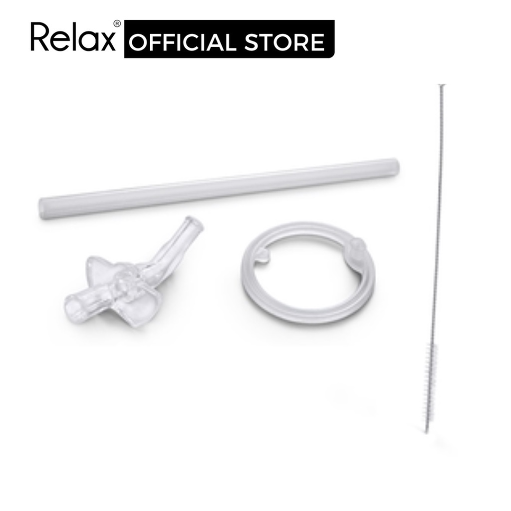 RELAX Aksesori Gantian Straw & Berus 3pcs Replacement Accessories Pack ...