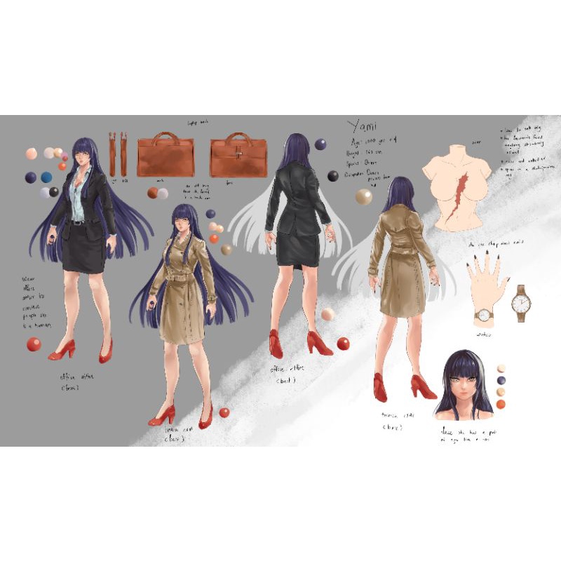 OC Design Sheet Art Commission | Shopee Malaysia
