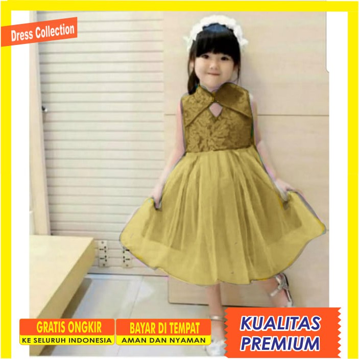 Dressco ORIGINAL Kids Dress Sunny 3-4 Years Premium SKU-LS | Shopee Malaysia