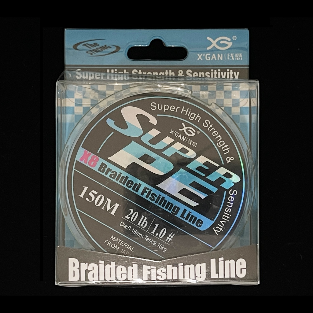 XG X8 Braided Super PE Fishing Line 150m 300m 8 Strands Multifilament ...