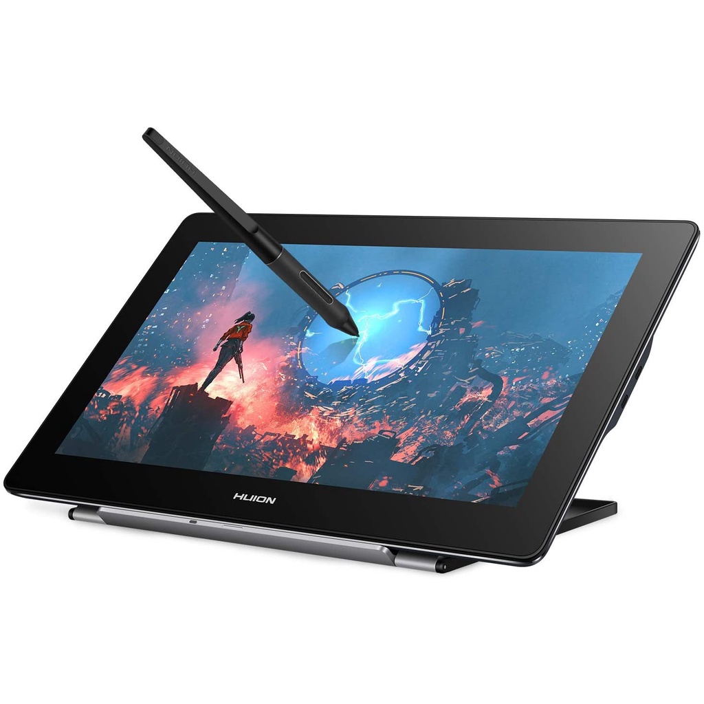 HUION Kamvas Pro 16(4K) UHD Graphic Drawing Monitor Full-Laminated Pen ...
