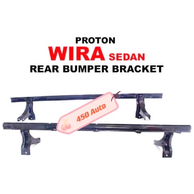 PROTON WIRA REAR BUMPER BRACKET KAKI BUMPER BESI | Shopee Malaysia