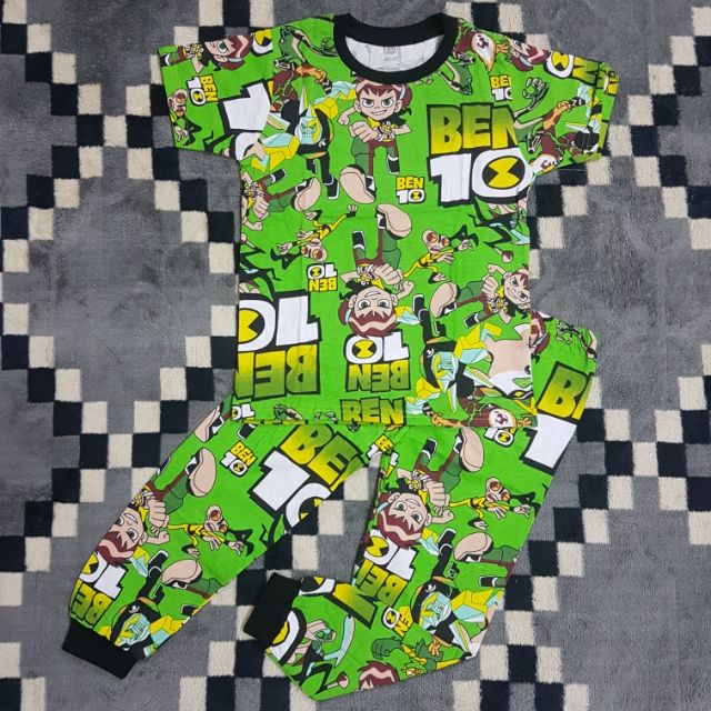 [NEW] Pyjamas New Design Ben 10 Printed 12-18y | Shopee Malaysia