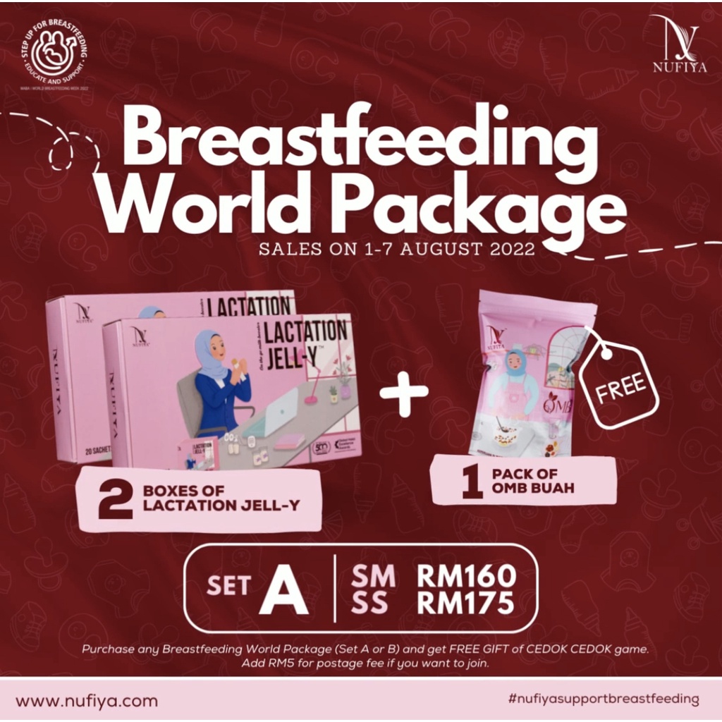 [PROMO MERDEKA] NUFIYA Lactation Jelly LJ 2BOX / Organic Milk Booster ...