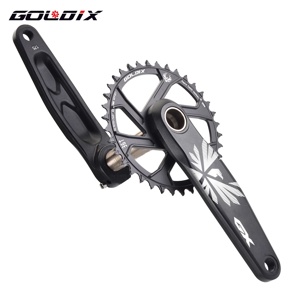 GOLDIX GX Bicycle Crankset GXP MTB Bike Crank Chainring Bike 170mm ...