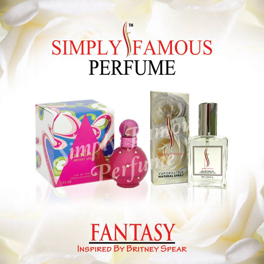 BRITNEY FANTASY SIMPLY FAMOUS PERFUMES | Shopee Malaysia