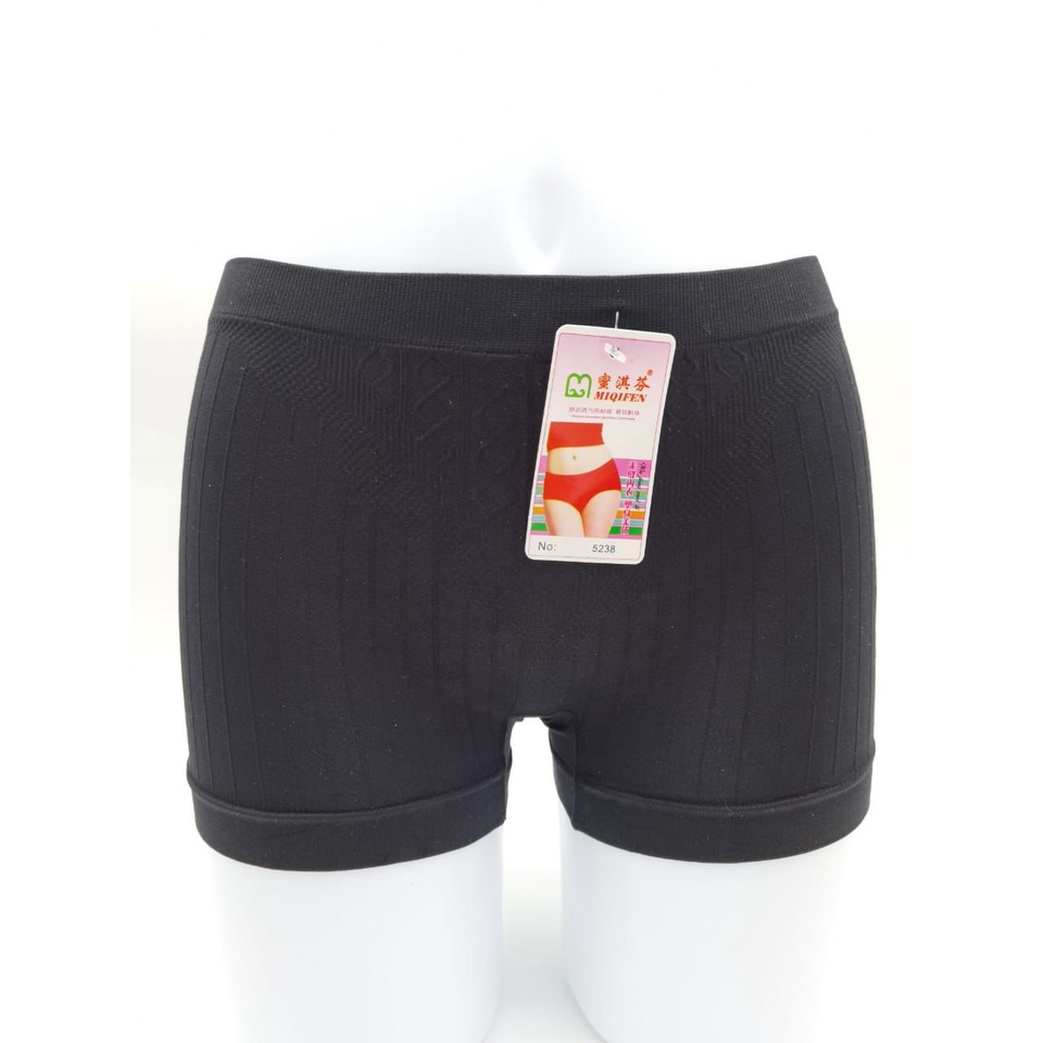 (Ready Stock) Plus Size M-XXL Women Bamboo Fiber Boxers Slimming ...