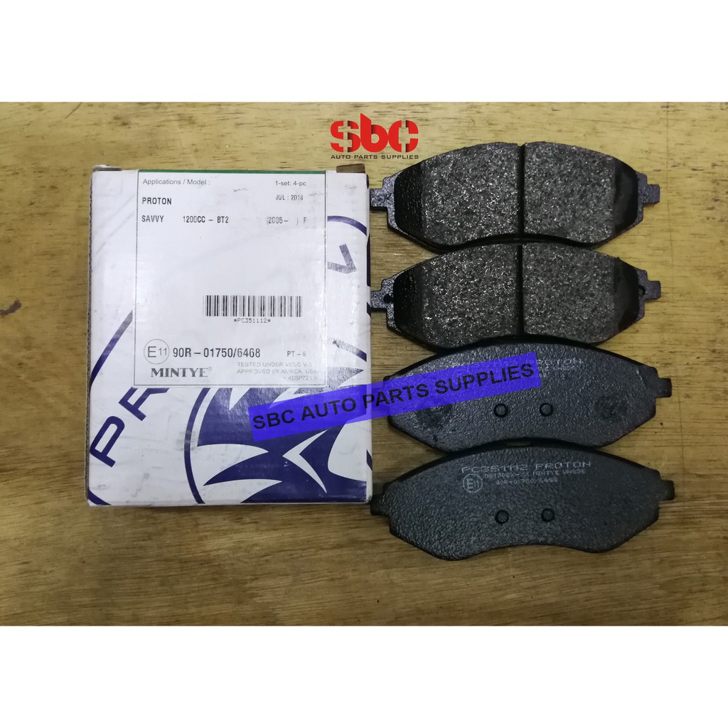 ORIGINAL PROTON PARTS - PROTON SAGA BLM FL FLX SAVVY BRAKE PAD FRONT ...