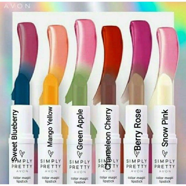 Avon Simply Pretty COLOR MAGIC LIPSTICK 4G | Shopee Malaysia