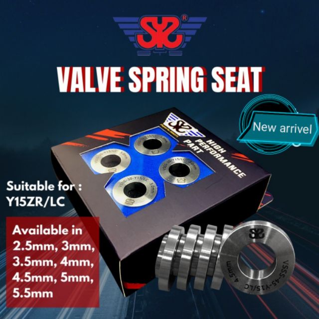 Lc135 / y15zr - 🔥racing valve spring seat ( 4pcs) 🔥 - sys | Shopee Malaysia