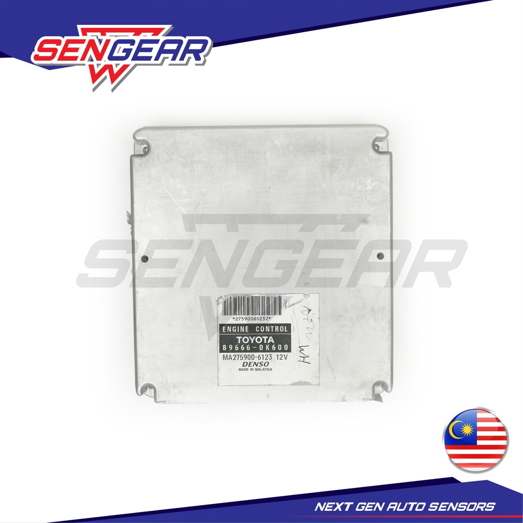 TOYOTA HILUX GGN150 ENGINE ECU 89666-0K600 USED | Shopee Malaysia