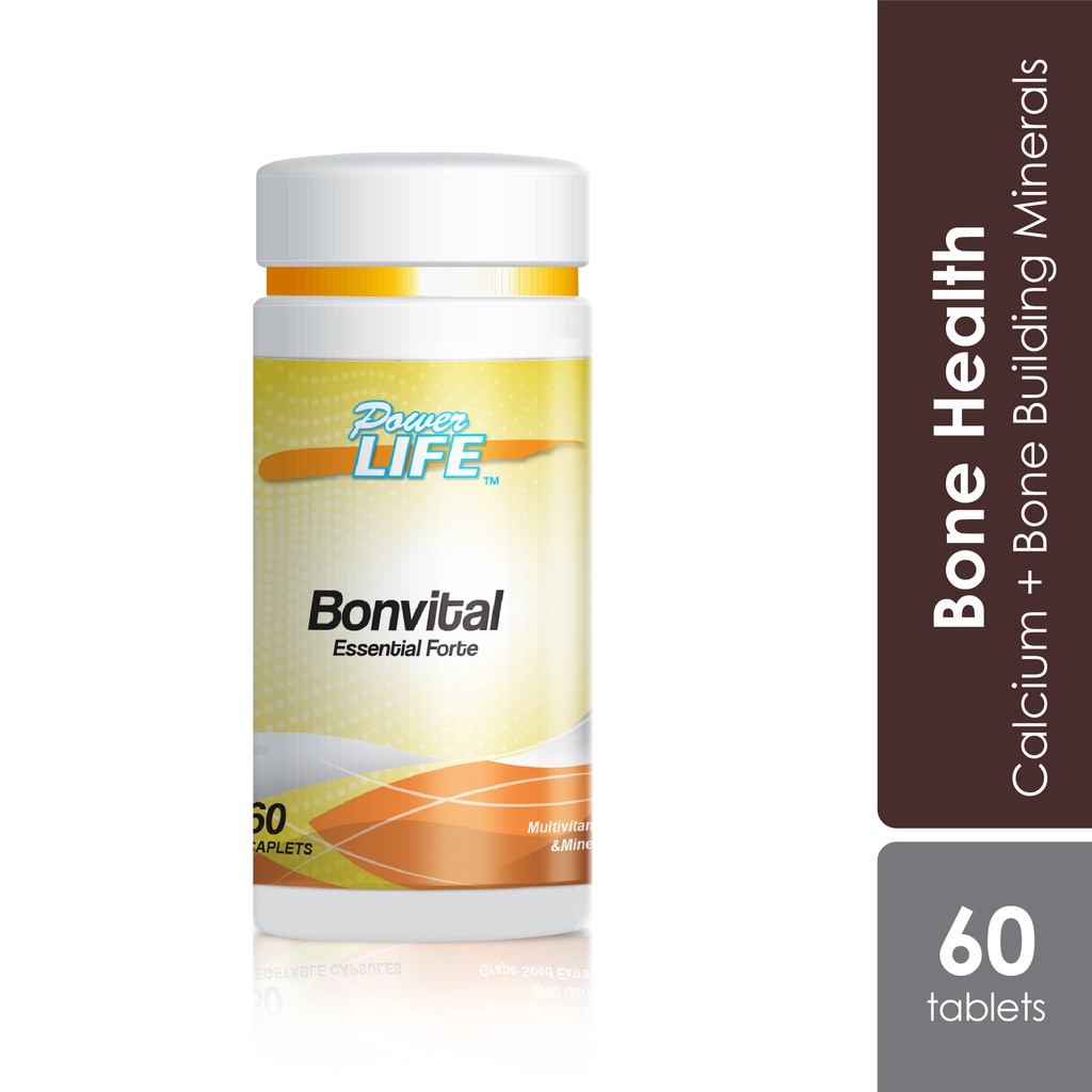Powerlife Bonvital Essential Forte 60s | Strong & Healthy Bones ...