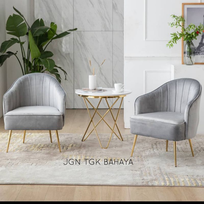 SET WING CHAIR SET KERUSI RUANG TAMU MURAH | Shopee Malaysia